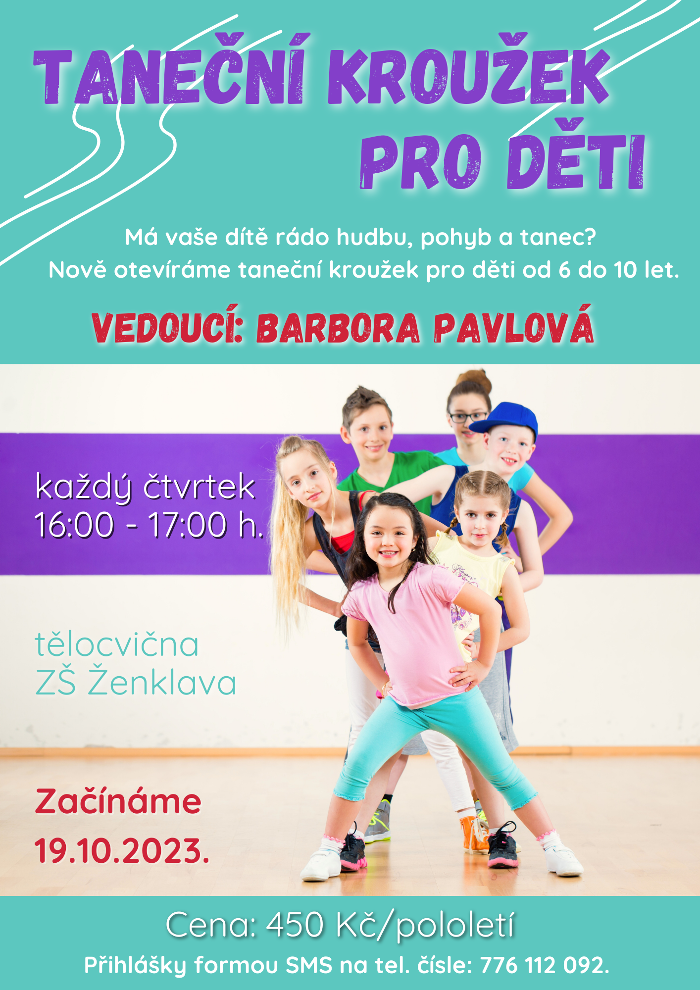 Taneční kroužek pro děti | Obec Ženklava